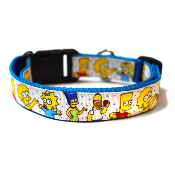Buy Simpsons Dog Collar by That Dog In Tuxedo.